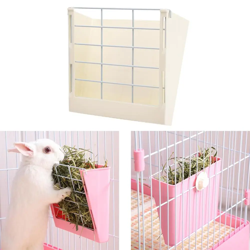 Hanging Grass Feeder Small Pet Rabbit Hanging Grass Feeder Rack Shelf ...