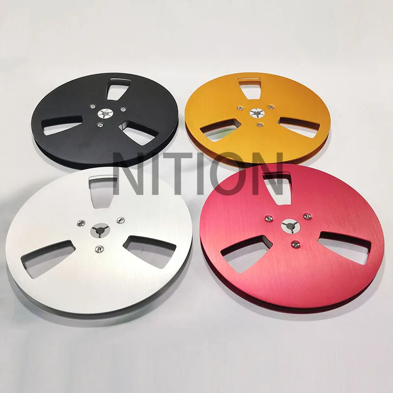 Nieuwe-Analoge-Audio-7-X-Metalen-Tape-Reel-Nab-Hub-Open-Haspel-Audio ...