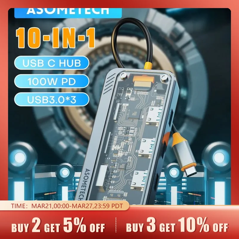 4K-5GB-USB-C-Hub-Dock-Station-Type-C-To-HDMI-Compatible-Ethernet-Port ...