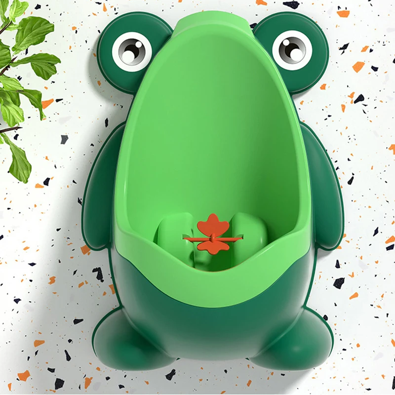 Children-Urinal-Cartoon-Frog-Toilet-Kids-Potty-Stand-Up-Wall-Mounted ...