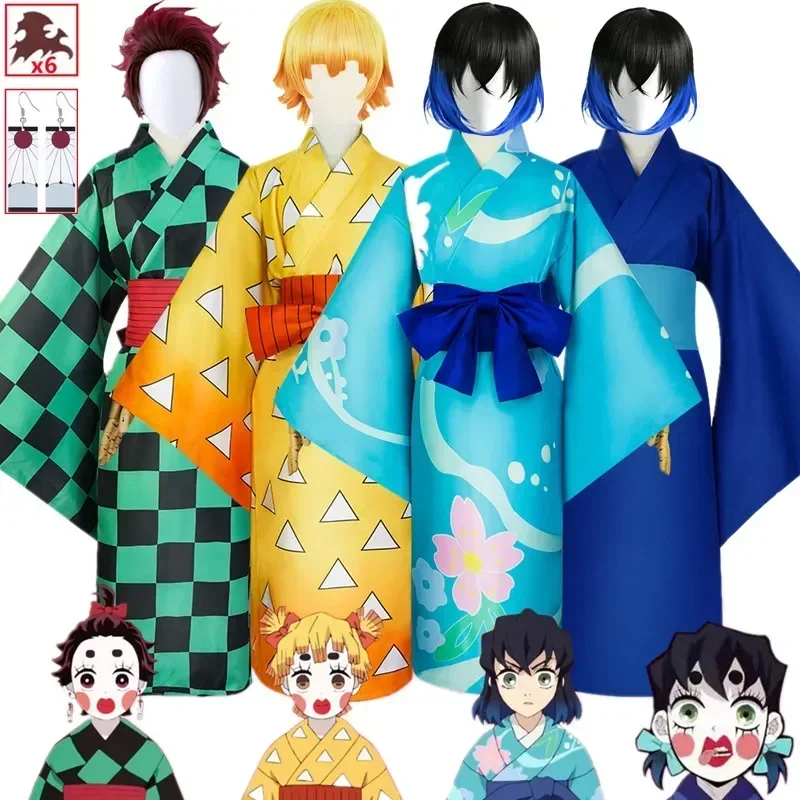 Disfraz-de-Anime-Demon-Slayers-Kimetsu-No-Yaiba-traje-de-Cosplay ...