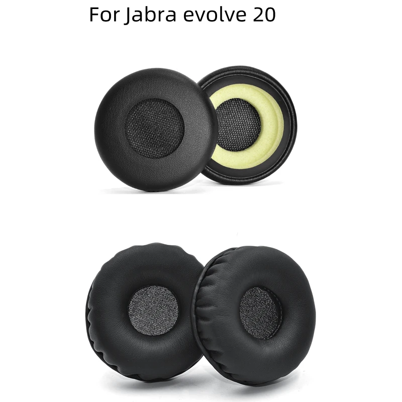 Almohadillas-de-cuero-para-auriculares-Jabra-Evolve-20-20se-30-30II-40 ...