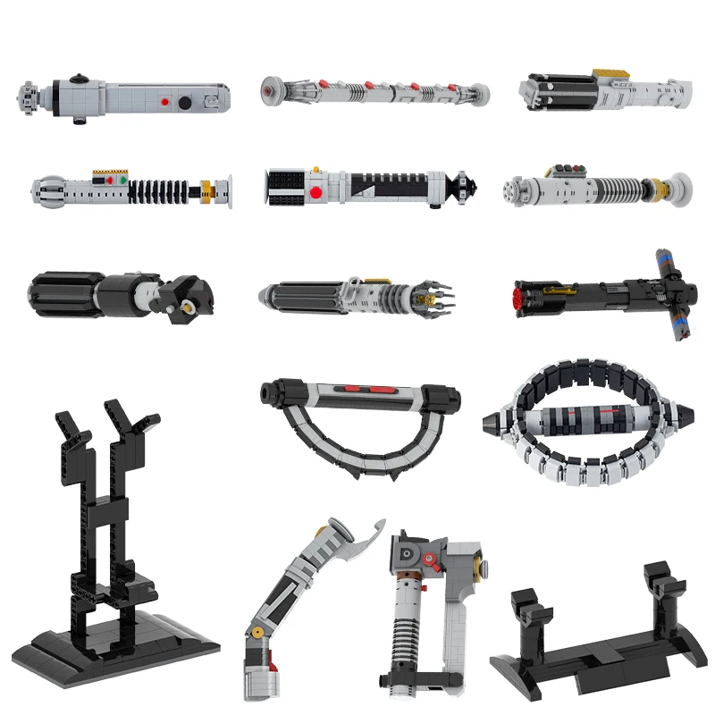 Si-fi-Space-Movie-Duel-Weapon-Hilt-Light-Sword-Brick-MOC-Building ...