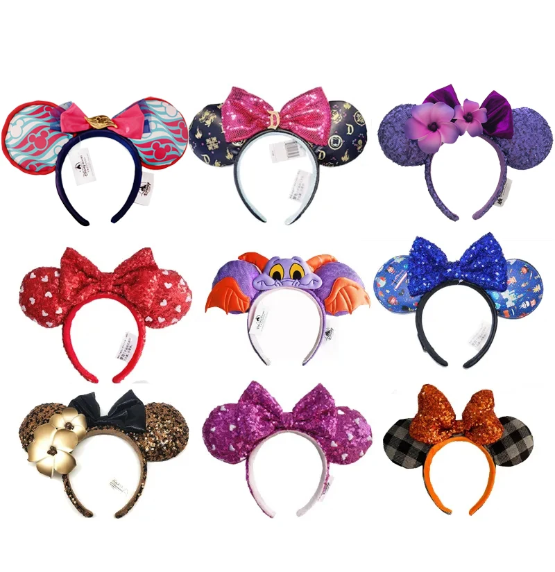 Disney-Mickey-Mouse-Ears-Headband-Holiday-party-Cosplay-Hairband-EARS ...