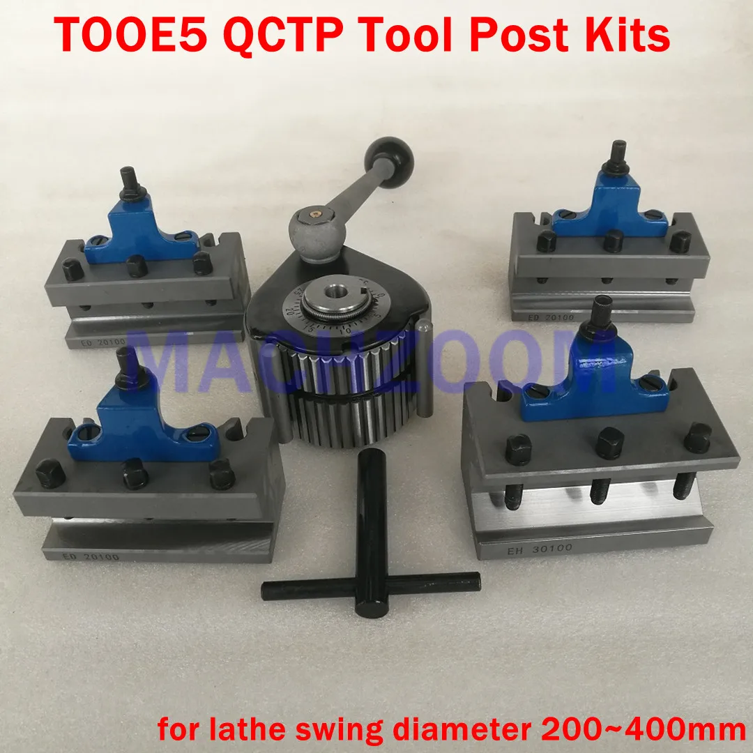 TOOE5-European-Style-Quick-Change-Tool-QCT-Post-Turret-Kits-Sets-for ...