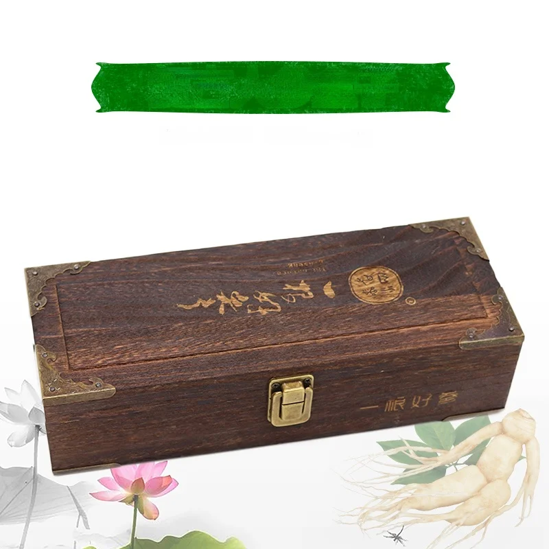 High-Grade-Solid-Wood-Ginseng-Gift-Box-Empty-Box-Wild-Ginseng-Packing ...