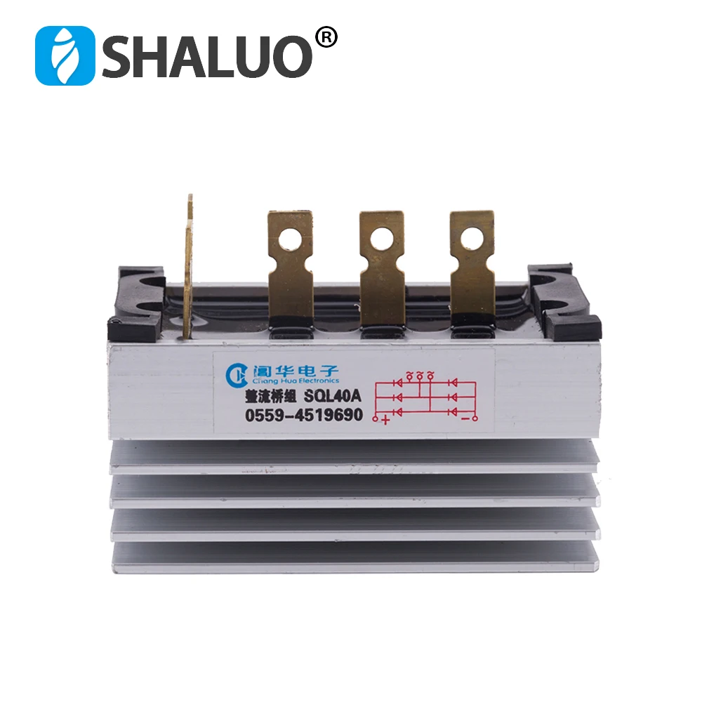 SQL40A-40A-1000V-Aluminum-Heatsink-Three-phase-Diode-Bridge-Rectifier ...