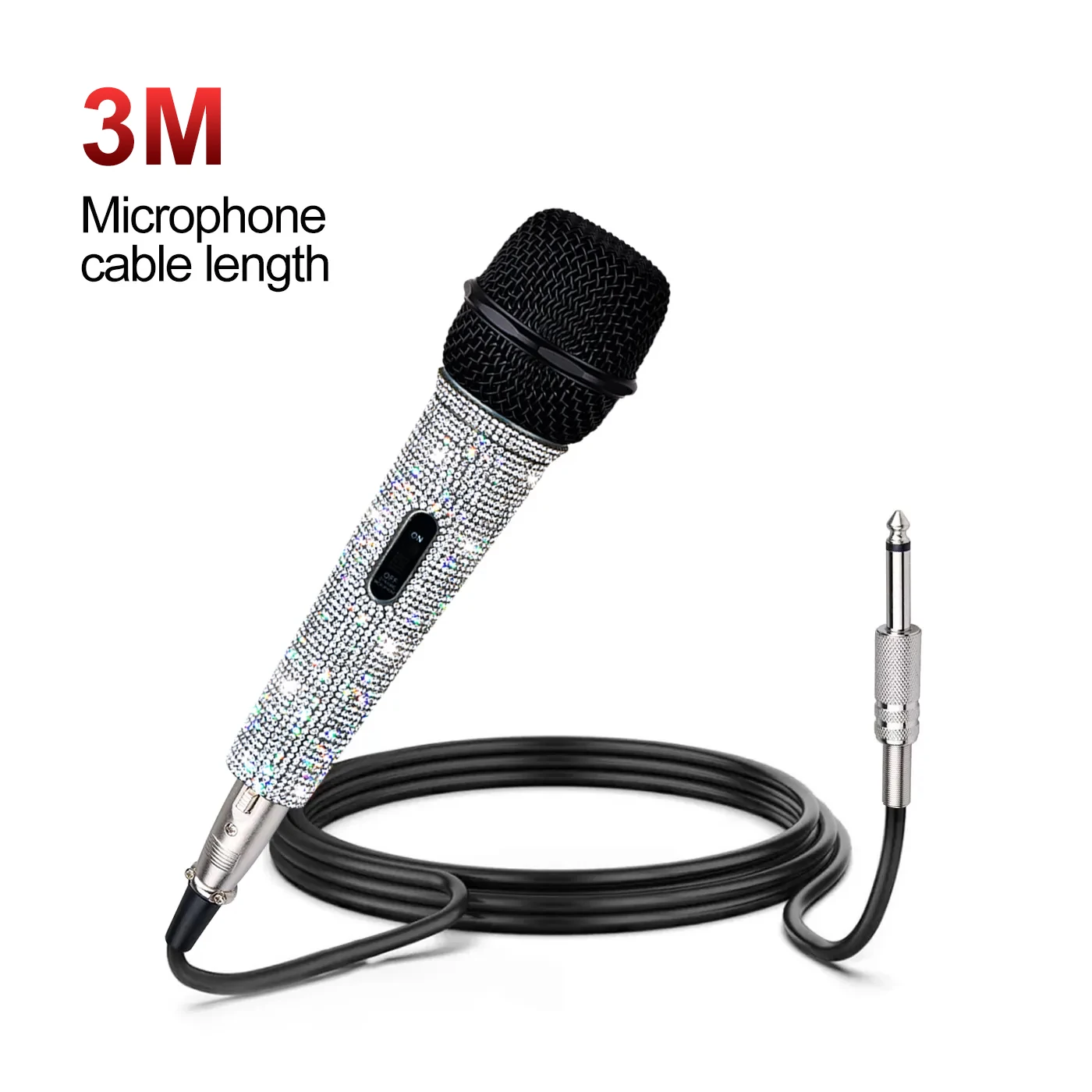 Heikuding-Wired-handheld-metal-Microphone-Dynamic-Microphone-with ...