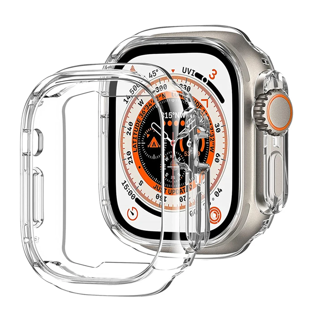 For-Apple-Watch-Ultra-Case-49mm-apple-watch-8-45mm-41mm-No-Screen ...