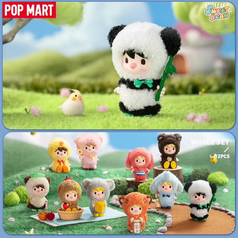 【World Debut】POP MART Sweet Bean Animals‘ Play Series Mystery Box 1PC ...