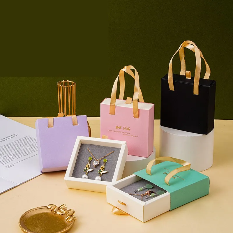 Drawer-Jewelry-Packaging-Box-Necklace-Bracelet-Gift-Package-Case-Boxes ...