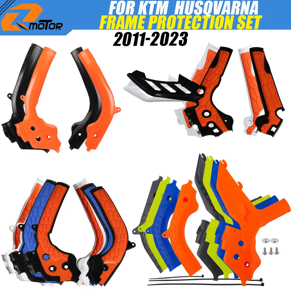 Frame-Protection-Protector-Set-For-KTM-SX-SXF-XC-XCF-XCW-XCFW-EXC-EXCF ...