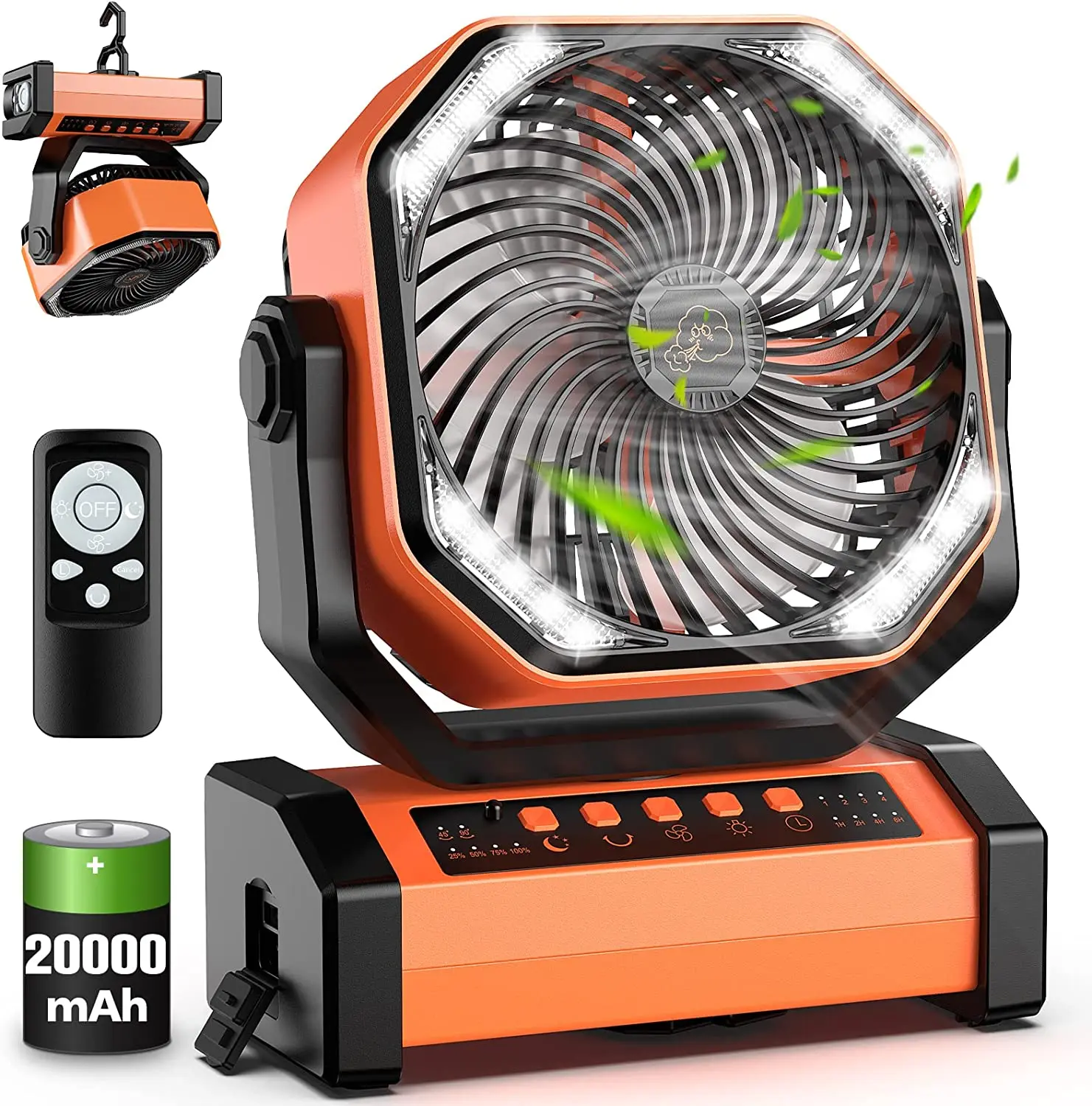 Air-Circulators-20000mAh-Camping-Fan-With-Light-D12-Auto-Oscillating ...