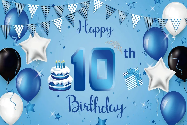 Happy 10th Birthday Images For Boys