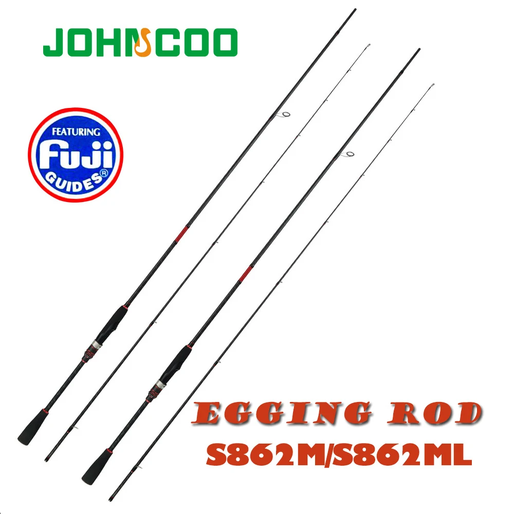 2.59m ML M Egging fishing rod with Fuji rings Inshore long casting rod ...