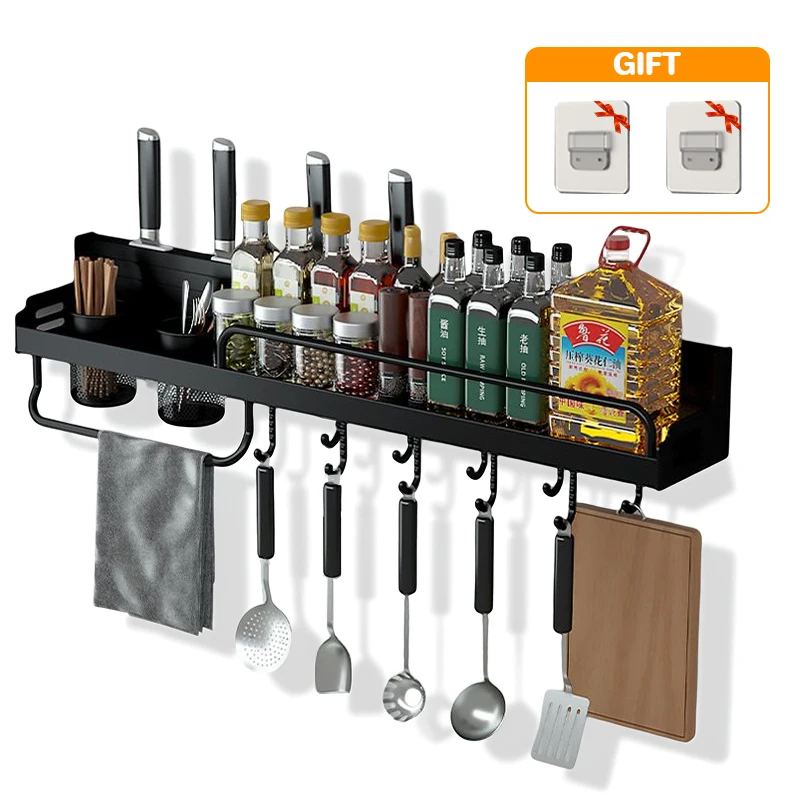 Kichen-Organizer-Spices-Aluminum-Multifunction-Kichen-Shelf-Storage ...