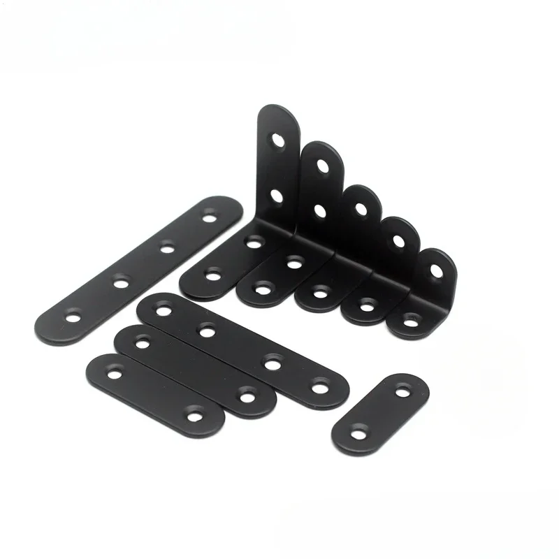 1-Piece-of-90-Degree-Right-Angle-Fixed-Iron-Sheet-with-Holes-Wooden ...