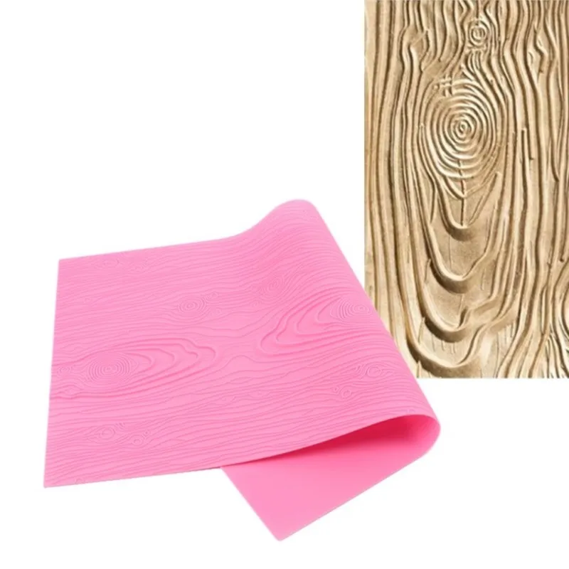 Silicone-Lace-Mold-Cake-Texture-Mat-Gumpaste-Woodgrain-Pattern-Fondant ...