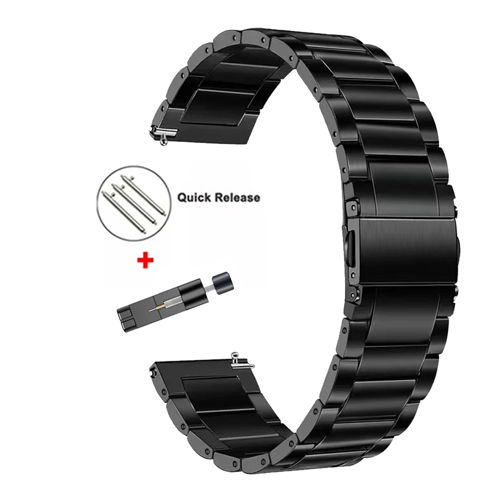 Titanium-Metal-Strap-For-Garmin-Forerunner-265-255-Music-645-Vivoactive ...