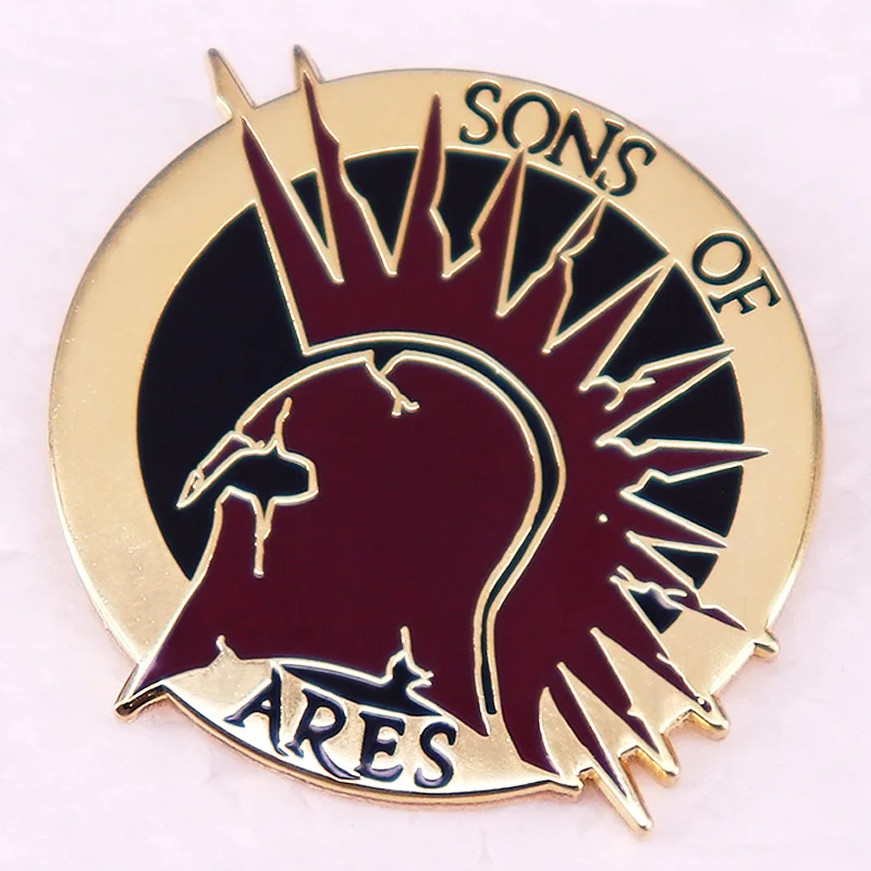 Sons-of-Ares-Enamel-Pin-comic-book-Greek-Mythology-brooch-nerd-Bookish ...