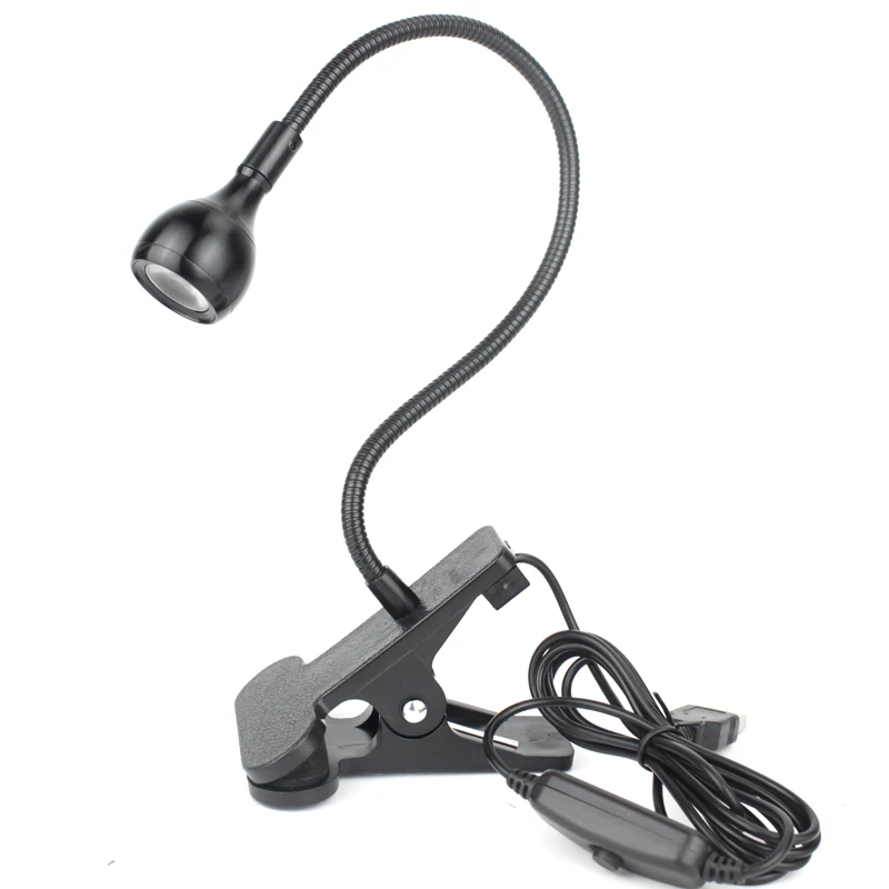 Microscope LED Light Illuminator Lamp For Microscope Clip-on Adjustable ...