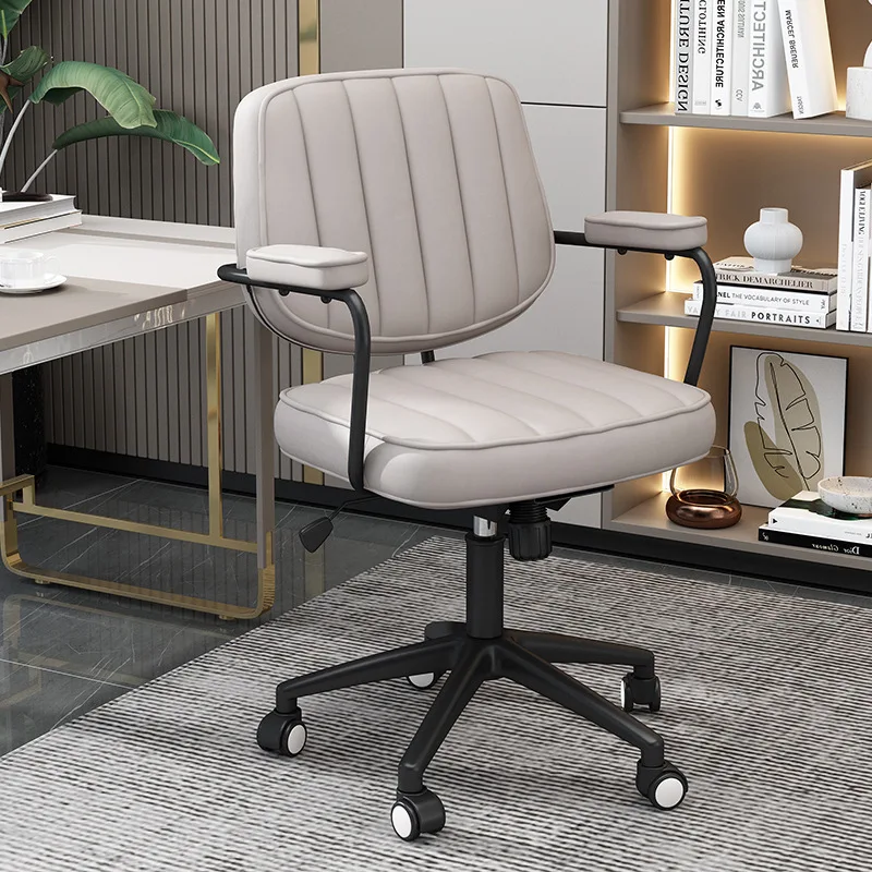 Computer armchair Simple Rotatable lifting office chair Chair gamer ...