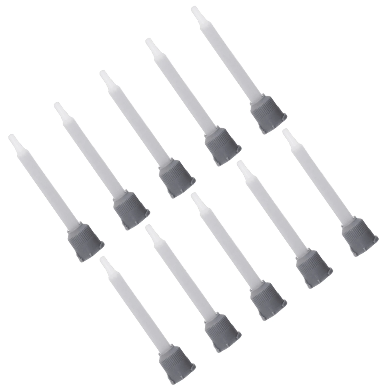 10PCS Static Mixer Nozzles Kit Length Flat Adhesive Mixing Tube Nozzle ...