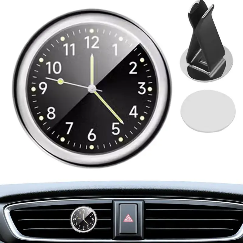 Auto-Interior-Watch-Car-Dashboard-Air-Vent-Clock-Portable-Mini-Analog ...