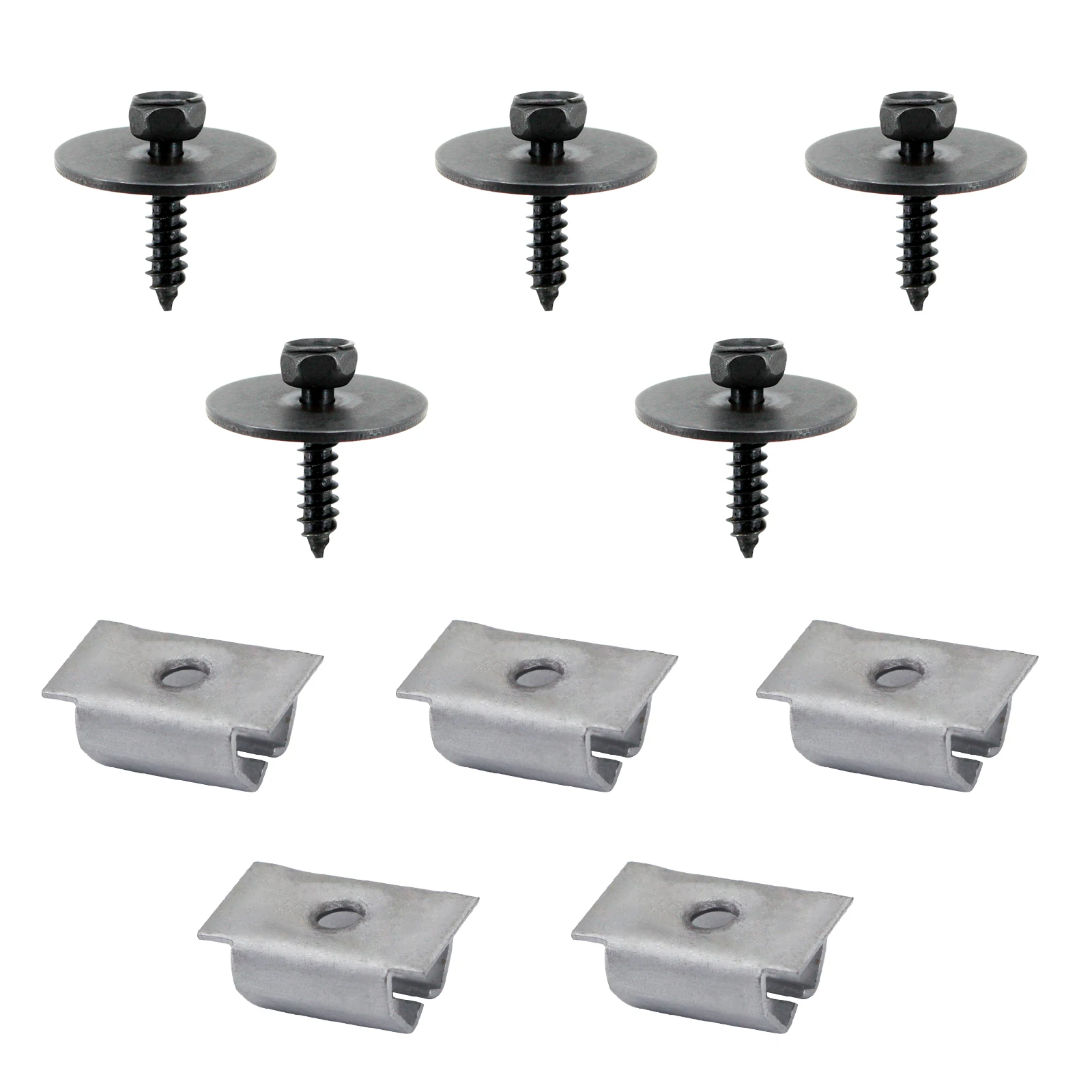 Radiator-Support-Splash-Shield-Screws-Nut-Kit-for-Mercedes-Benz ...