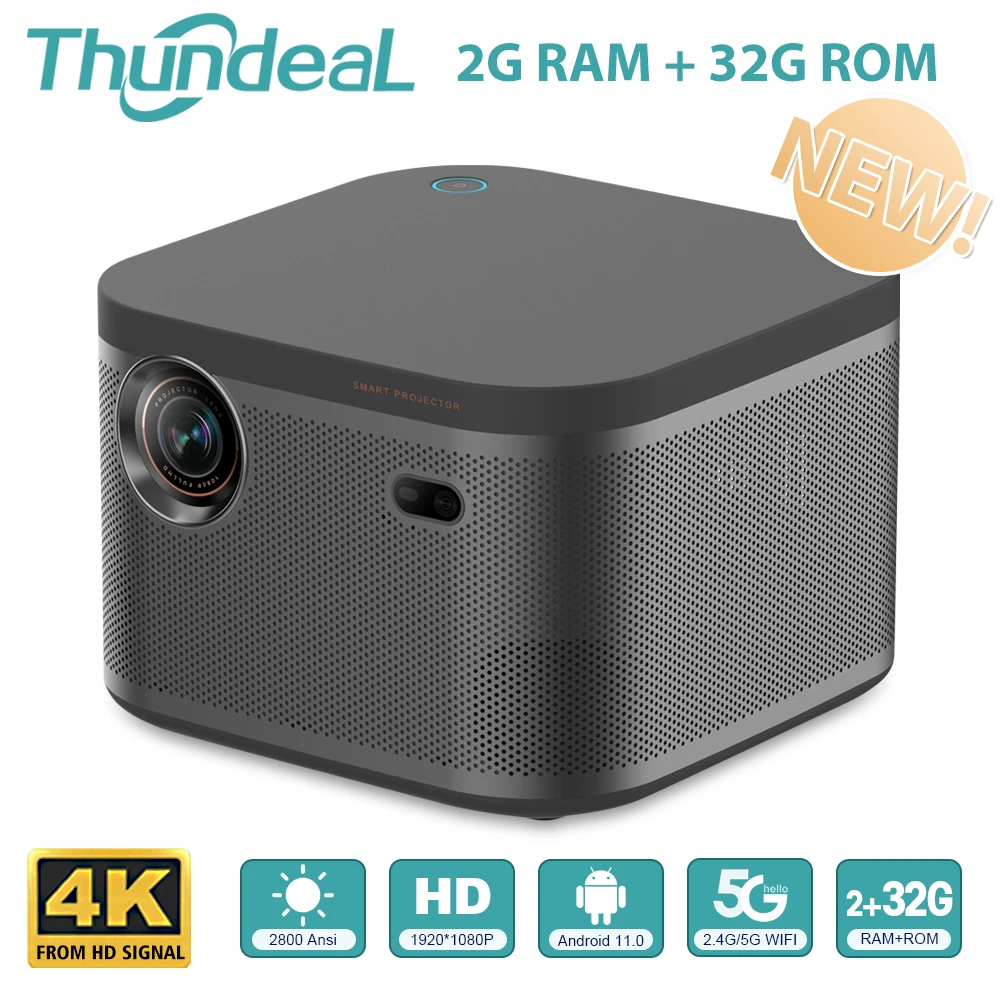 ThundeaL-TDD5-DLP-Projector-Smart-3D-4K-Cinema-Android-11-0-Projector ...