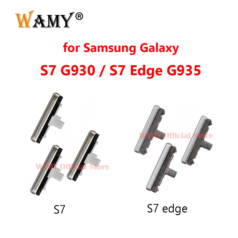 1set=3pcs Power On /Off +Up /Down Volume Button Key for Samsung Galaxy ...