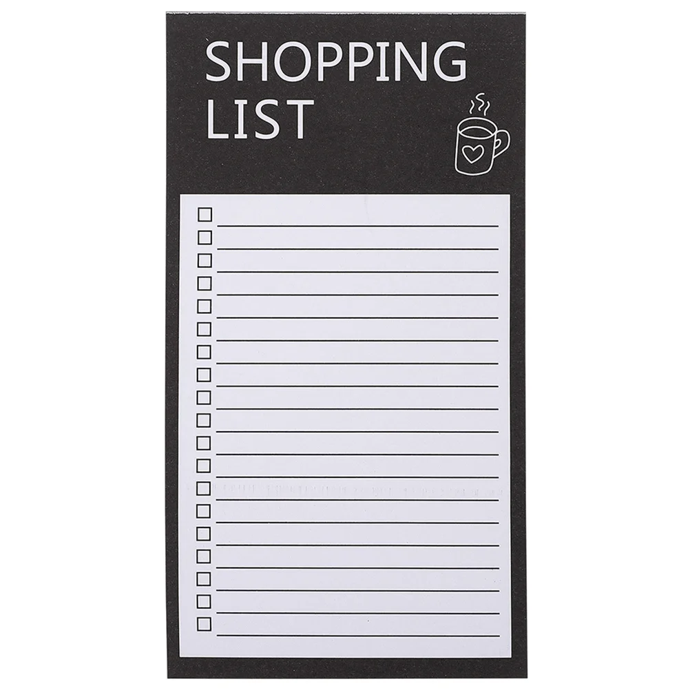 Grocery-List-Notepad-With-Magnet-For-Shopping-To-Do-Lists-Magnetic-Note ...