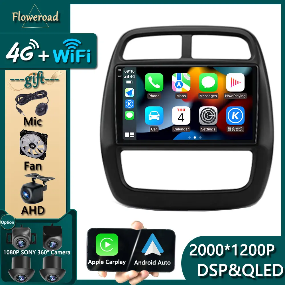 Head-Unit-Android-For-Renault-Kwid-2015-2016-2019-Car-Video-Multimedia ...