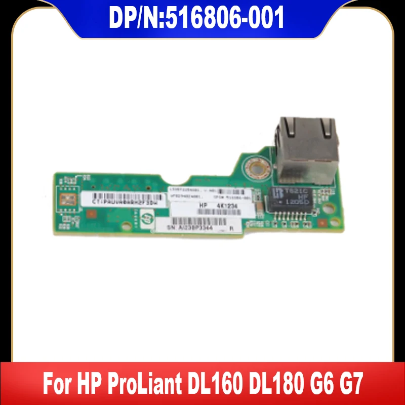 516806-001 Original For HP ProLiant DL160 DL180 G6 G7 ILO100 ILO Lights ...