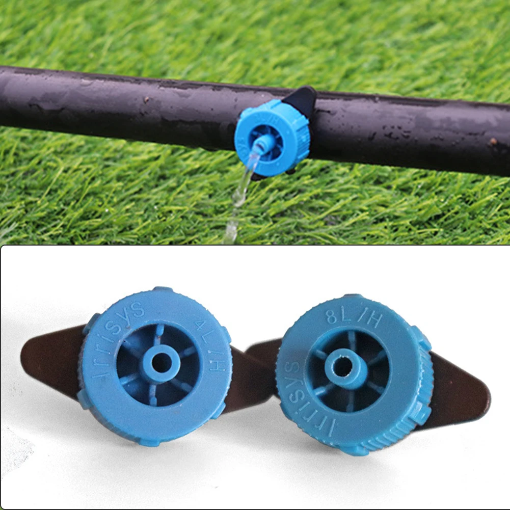 100pcs-Steady-Flow-Pressure-Compensating-Dripper-Water-Saving-Automatic ...