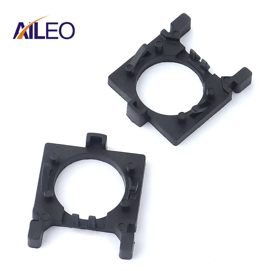 2Pcs H7 LED Car Headlight Adapter Bulb Base Adapters Socket Holders for ...