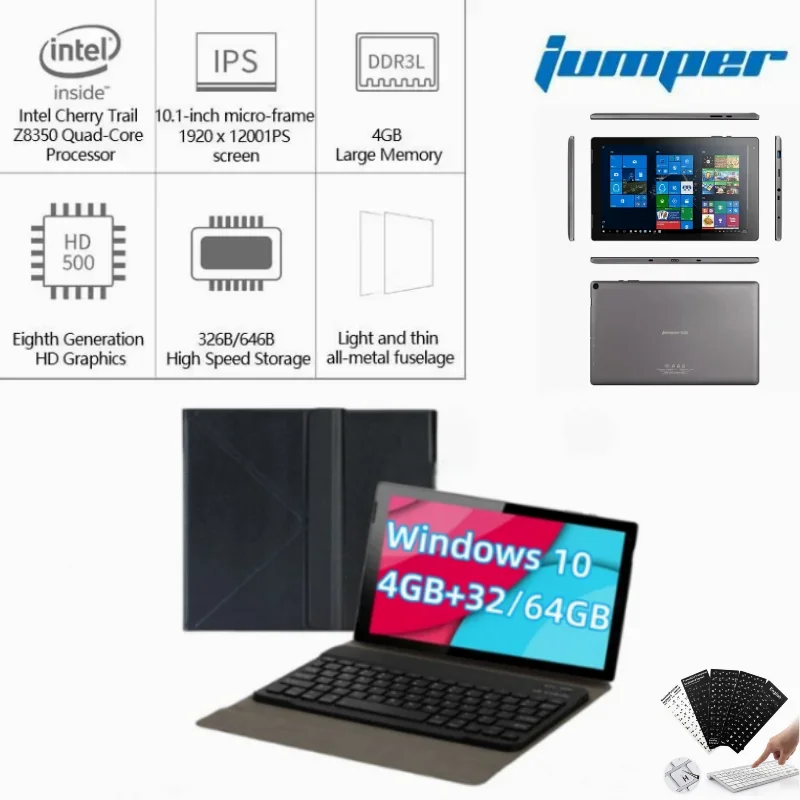Original-Jumper-EZpad-7-Tablet-10-1-Inch-Windows-10-4GB-DDR3-RAM-64GB ...