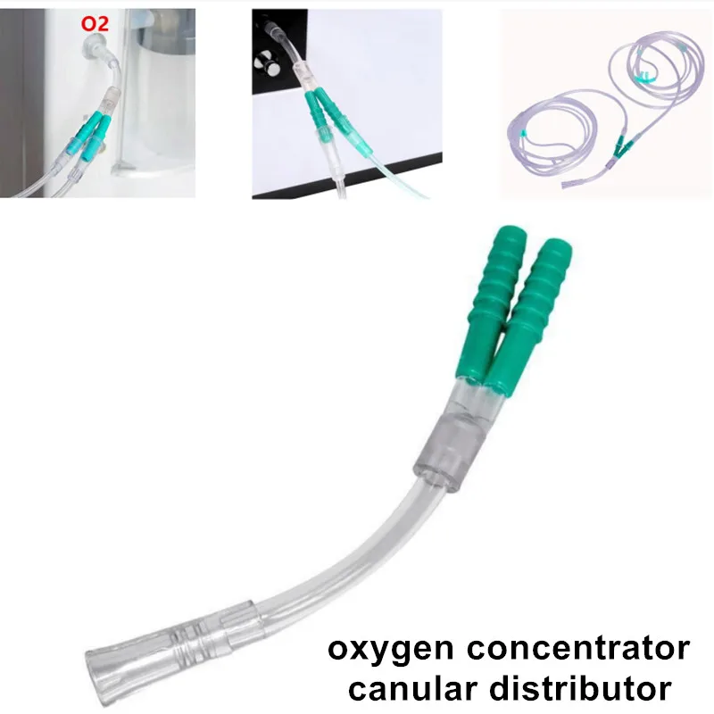 3pcs-Oxygen-Concentrator-T-Distributor-Dispenser-Three-Way-Connector ...