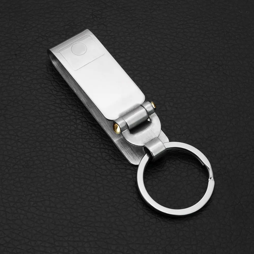 1Pc-Anti-Lost-Duty-Stainless-Steel-Belt-Key-Holder-Key-Clip-Detachable ...