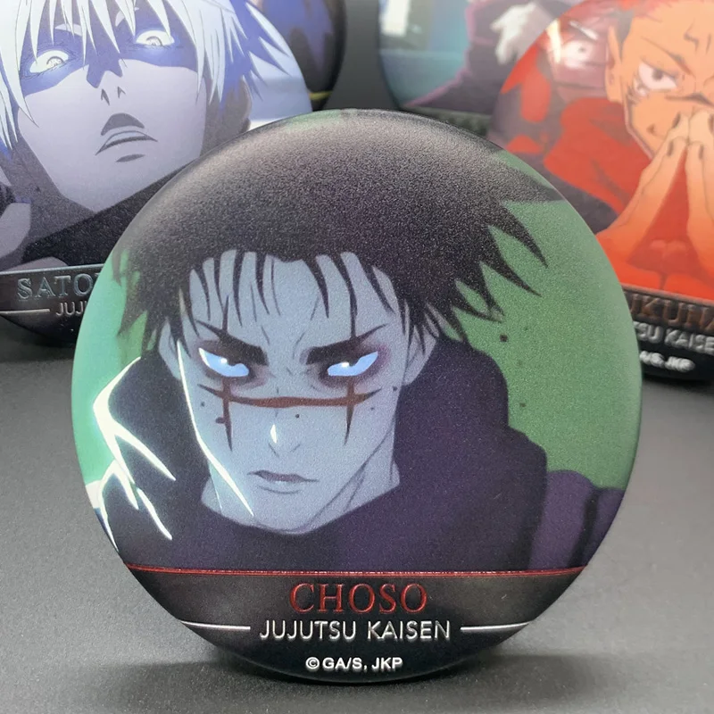 Anime-Tinplate-Relief-Emblema-Jujutsu-Kaisen-Satoru-Gojo-Ryomen-Sukuna ...