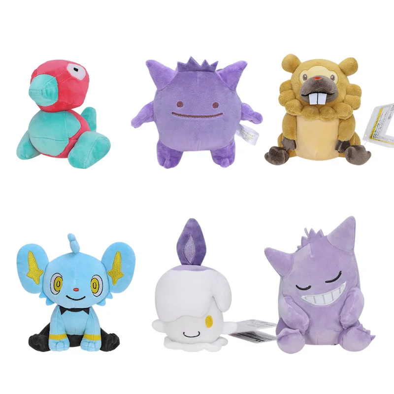 Anime-Pokemon-Litwick-Ditto-Cos-Gengar-porygon-Shinx-Mewtwo-Bidoof ...