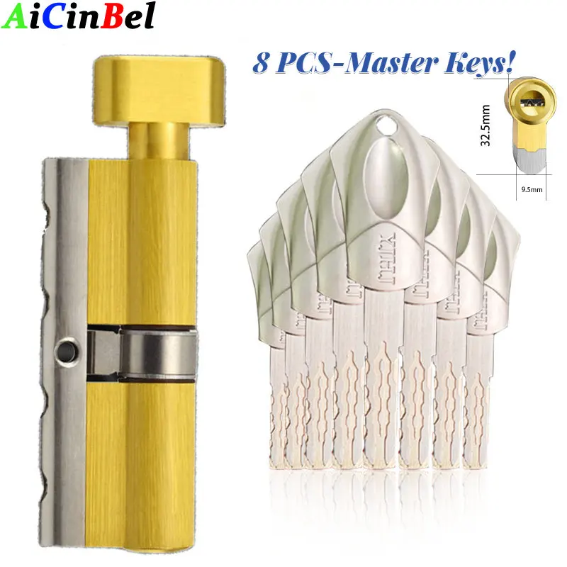 70-90MMLock Cylinder,High quality European standard lock cylinder,Door ...