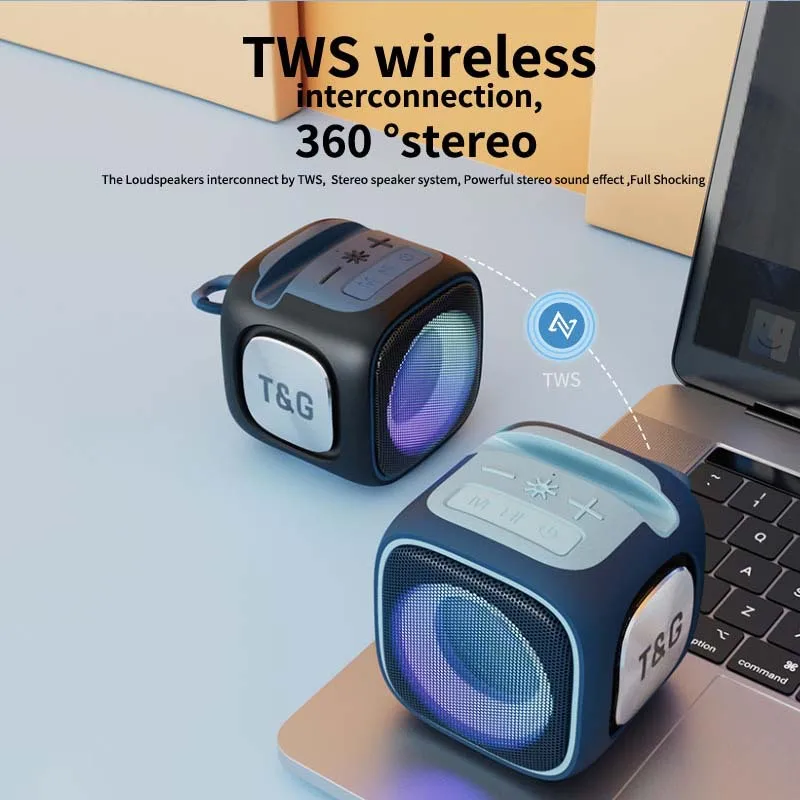 NewTG359-wireless-Bluetooth-speaker-portable-supporting-RGB-lighting-TF ...