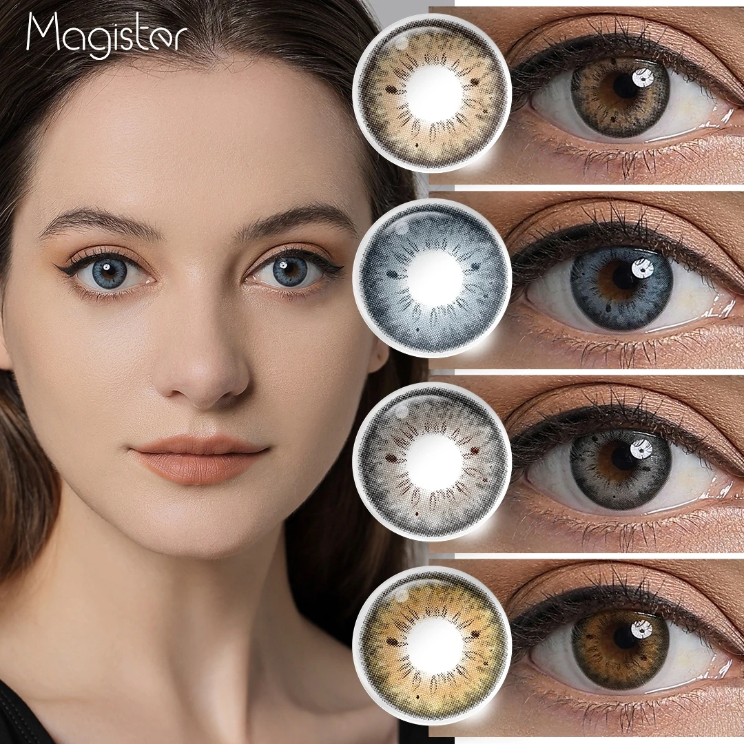 Magister Color Contact Lens Natural Eye Colored Contact Lenses 1 Pair ...