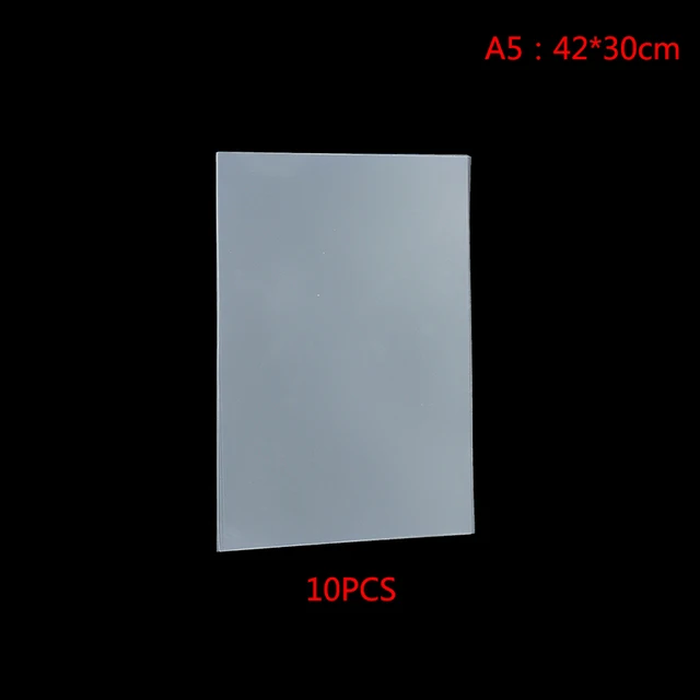 10pcs A4 A5 Inkjet &Laser Printing Transparency Film Photographic Paper ...
