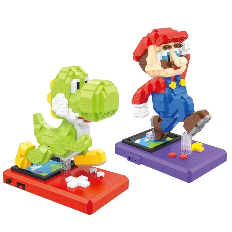 Super-Mario-Bros-Figura-Micro-Blocos-de-Constru-o-para-Crian-as ...