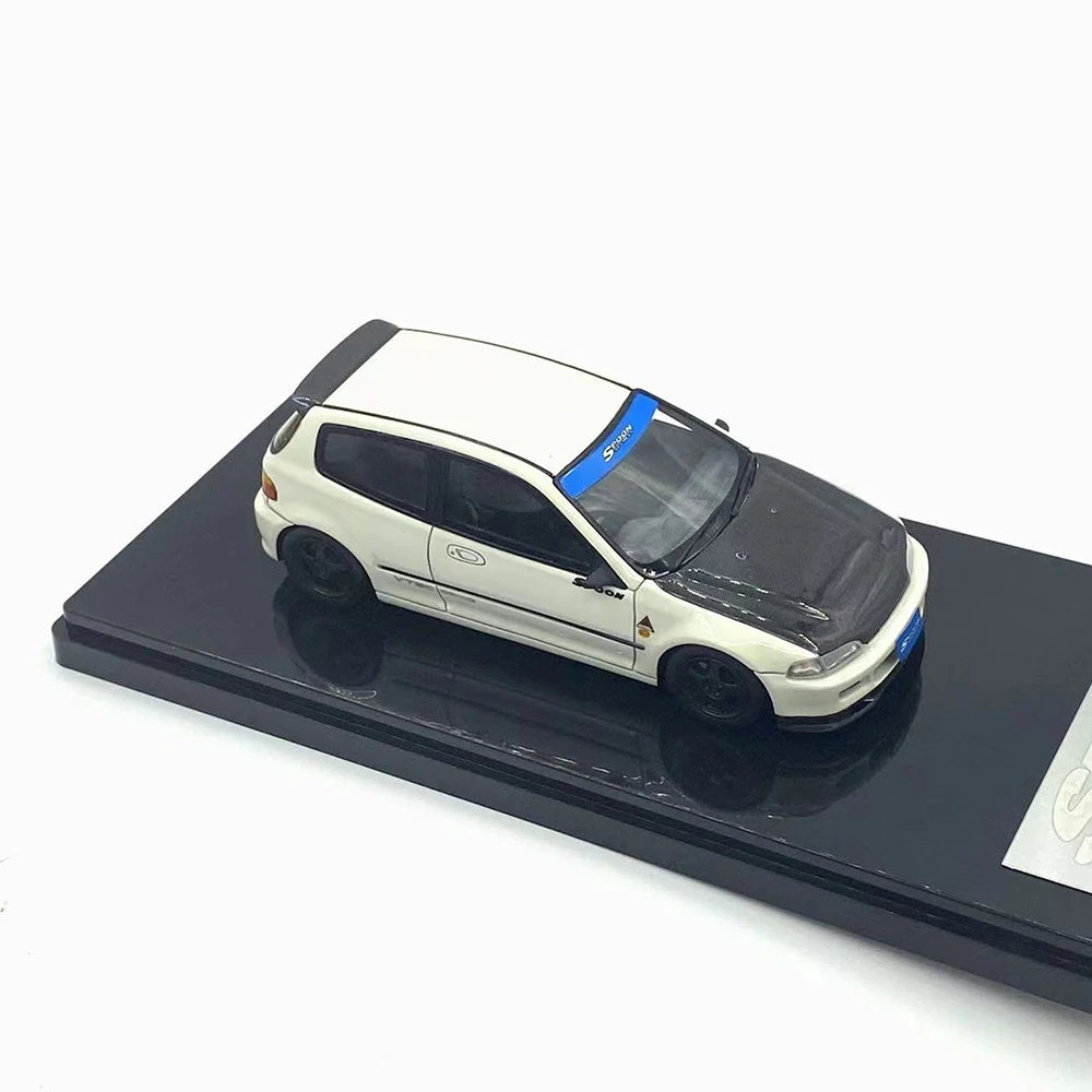 1-43-Scale-High-quality-Crock-Car-Honda-Civic-Eg6-Resin-Car-Simulation ...