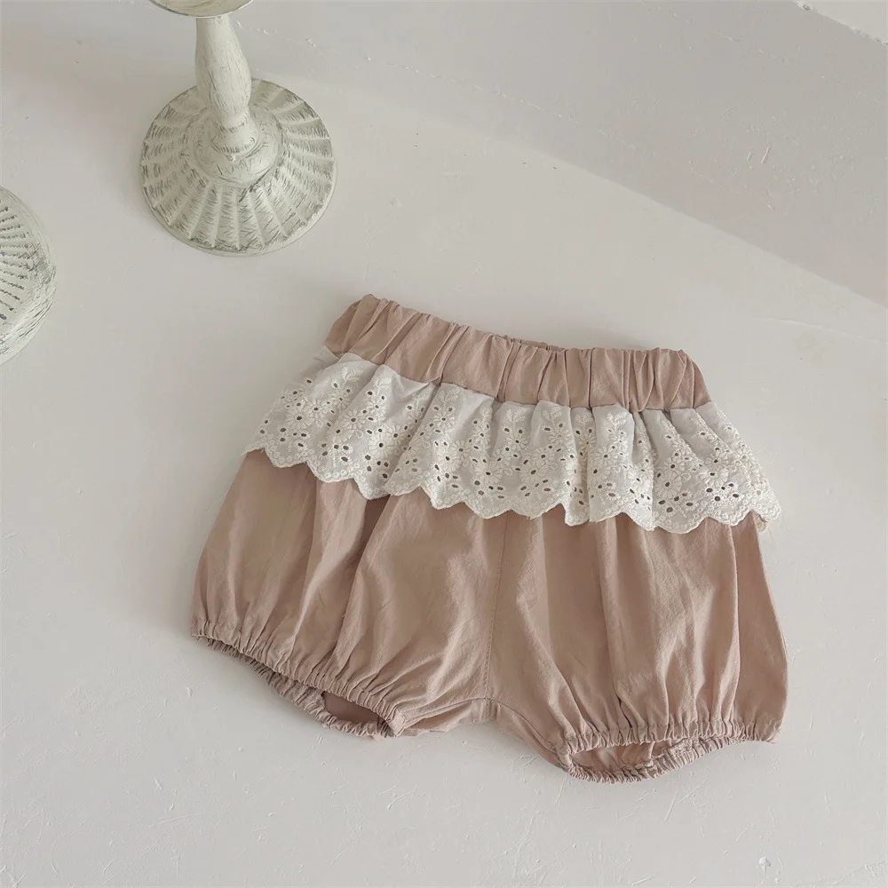 Summer Baby Clothes Girl Lace Bloomer Toddler Shorts Infant PP Shorts ...