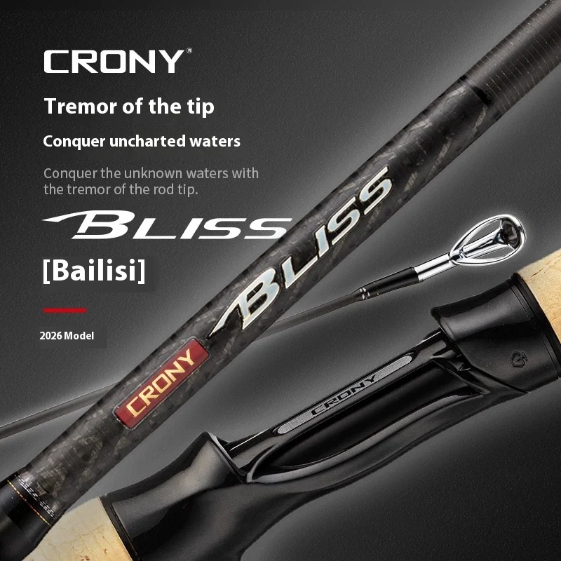 Crony Bliss Spinning/casting Fishing Rods Universal Mandarin Fish and ...