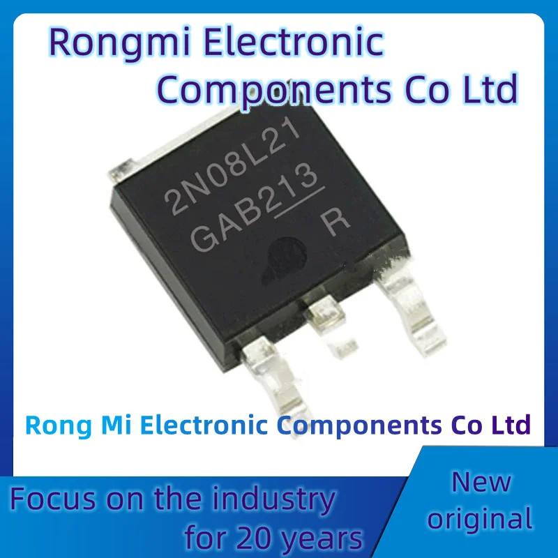10Pcs-2023-New-2N08L21-IPD30N08S2L-TO-252-75V-30A-SMD-Transistor ...